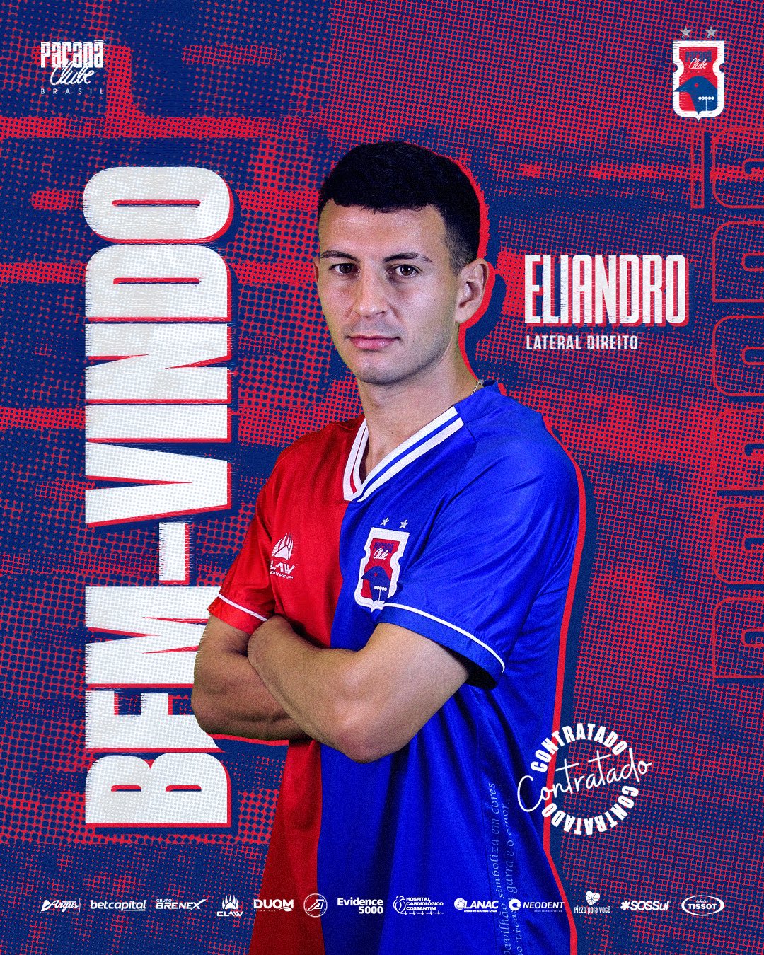 Paraná Clube acerta contratação do lateral-direito Eliandro - Paraná Clube